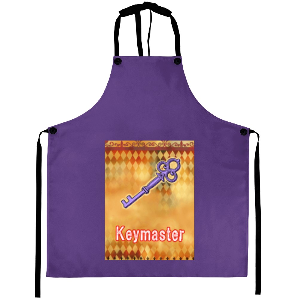 Your Turn To Die Keymaster Role Card (black Edges) Sticker Aprons