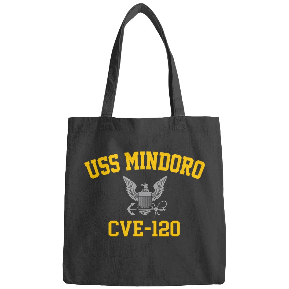 Uss Mindoro Cve-120 Ww2 Escort Carrier Bags