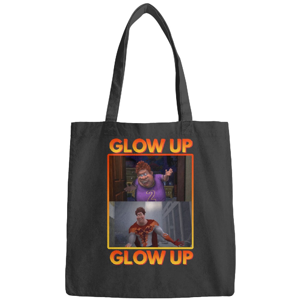 Glow Up Meme Snotty Boy Titan Tighten Megamind Barnyard Bags