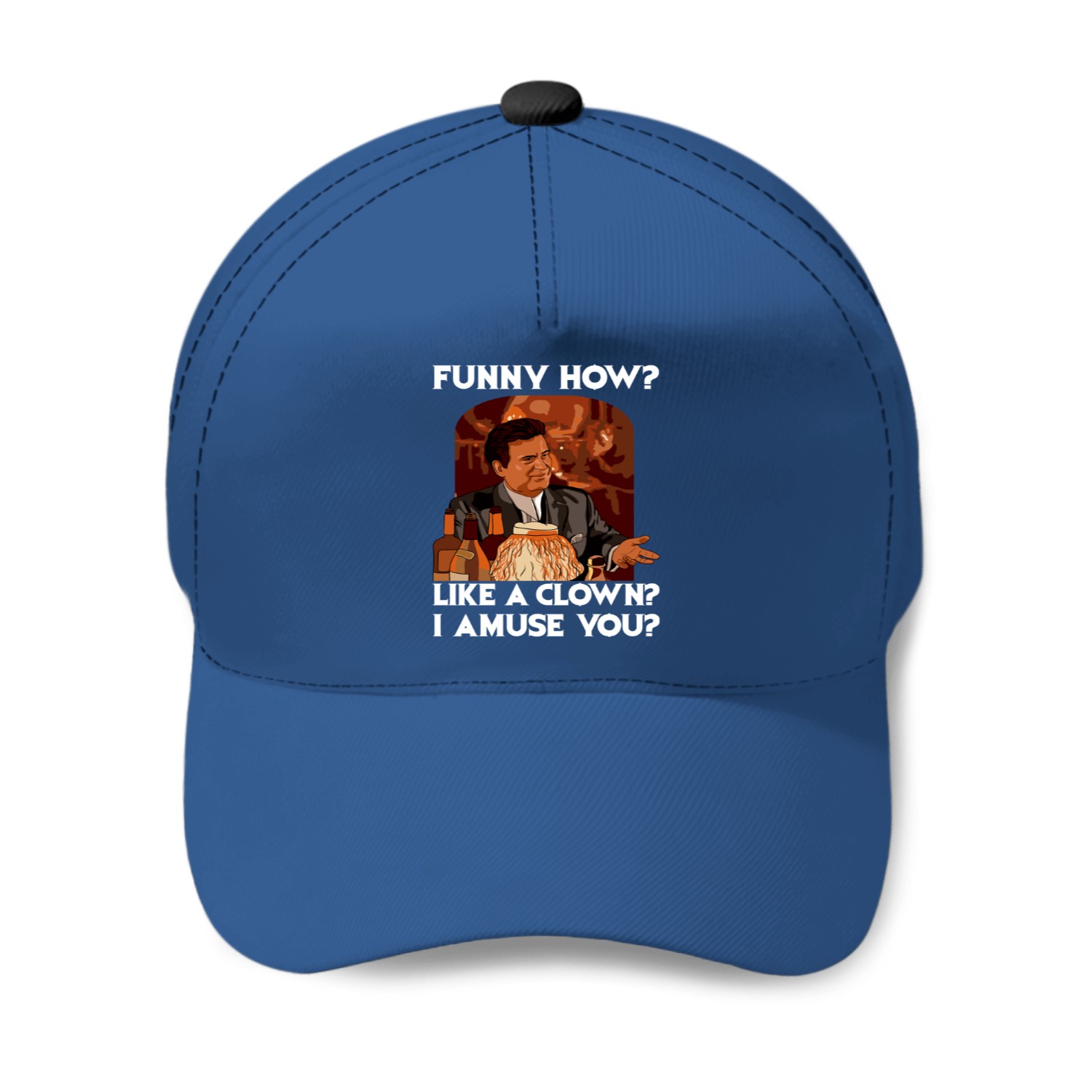 Funny How Like A Clown Baseball Caps