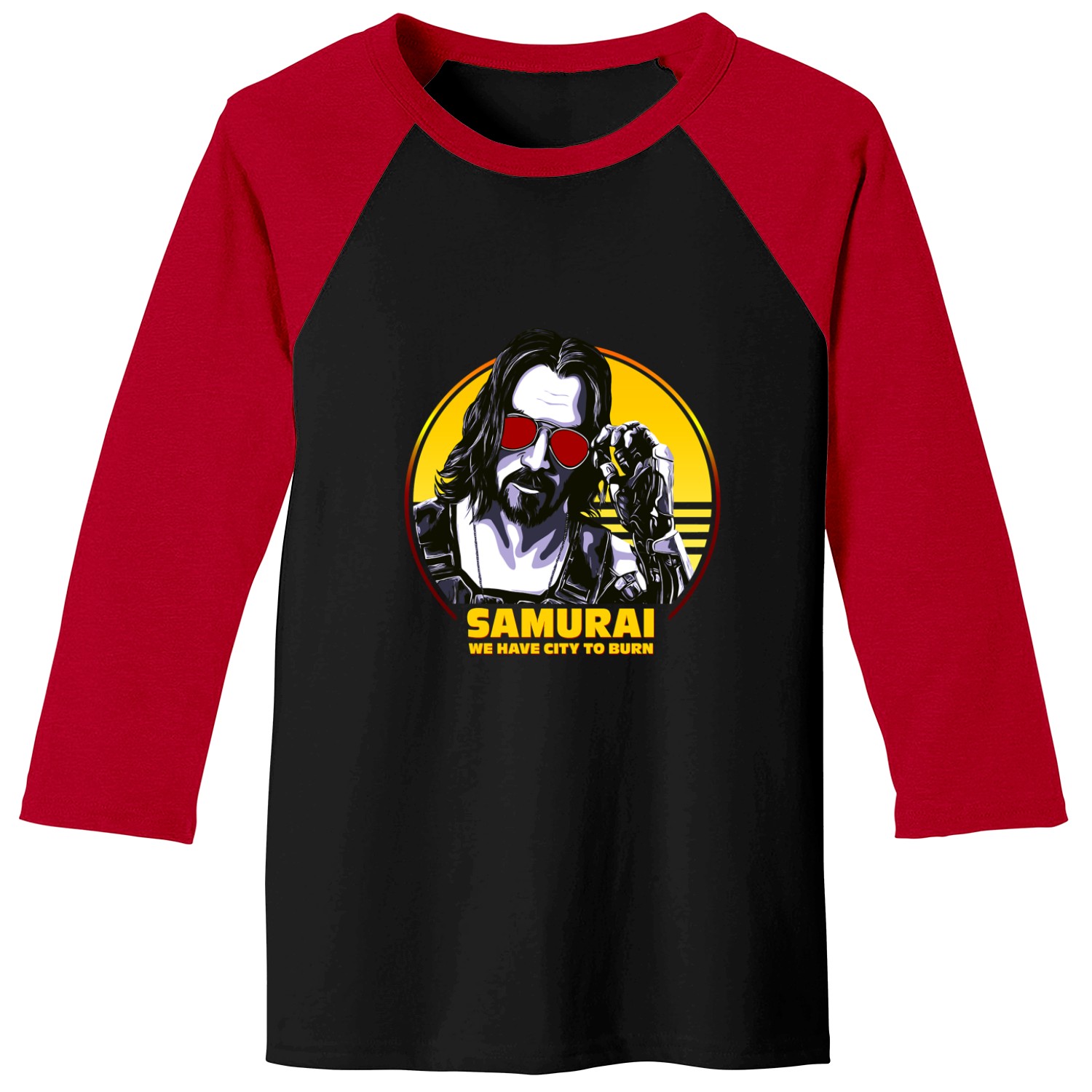 Cyberpunk Baseball Tees
