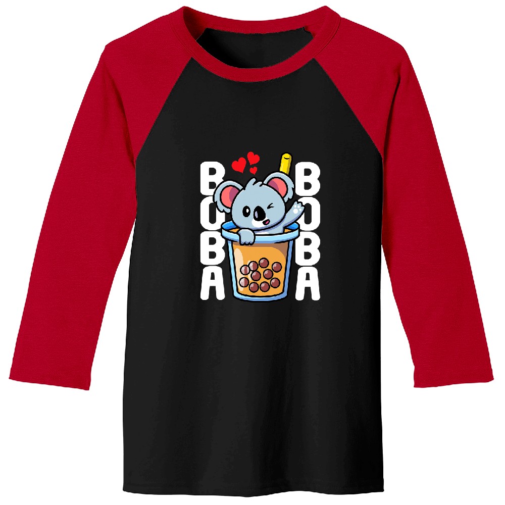 Funny Bear Kawaii Koala Bear Bubble Tea Cup Drink Koala Loves Boba Tea3 ...