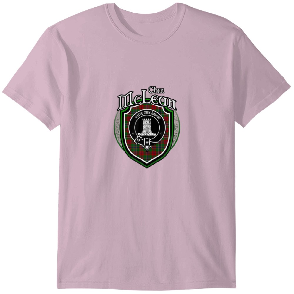 Mclean Clan Crest Scottish Clan Mclean Family Cr Camisetas Clásicas