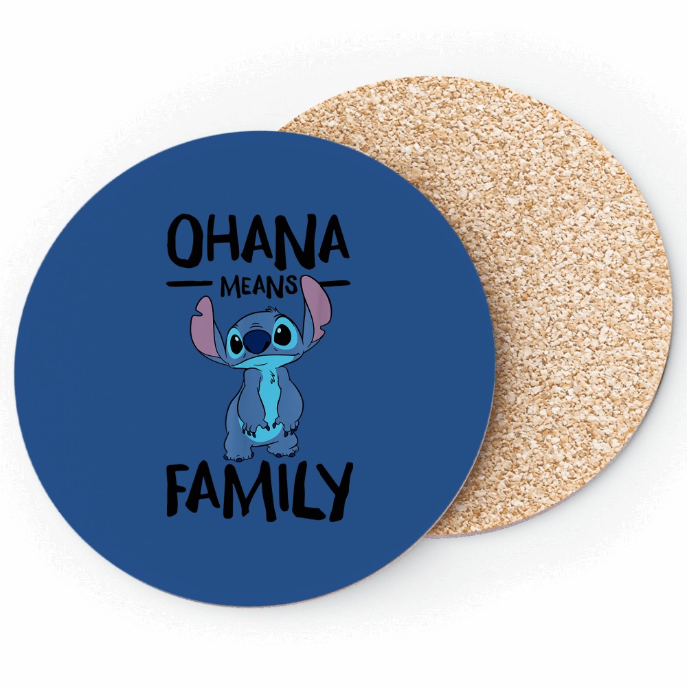 Stitch And Toothless Coasters Ohana Means Family Stitch