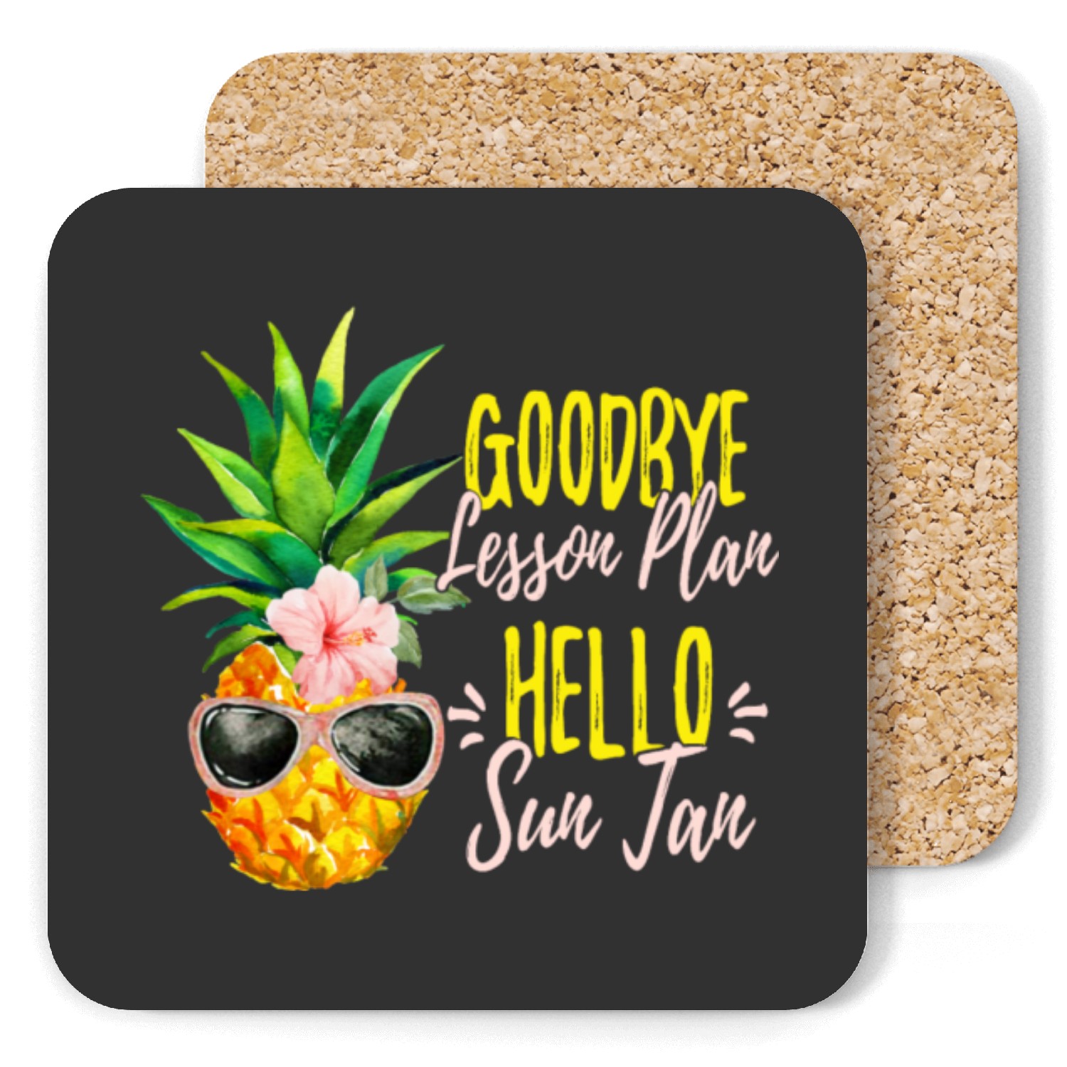 Goodbye Lesson Plan Hello Sun Tan Coasters Pineapple Coasters