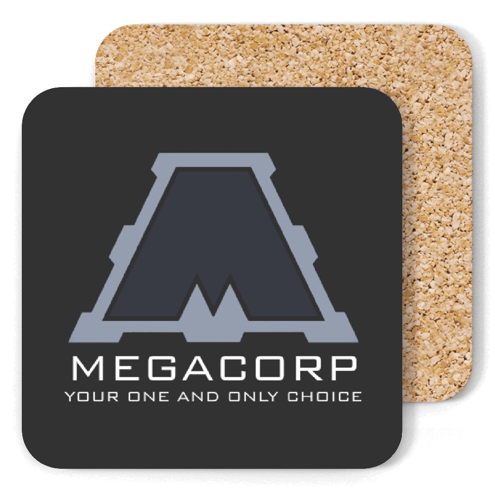 Ratchet And Clank 2 Megacorp Logo Coasters
