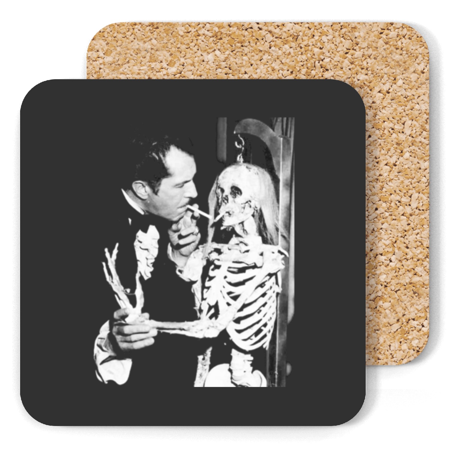 Vincent Price On The Set Of TWICE TOLD TALES Coasters