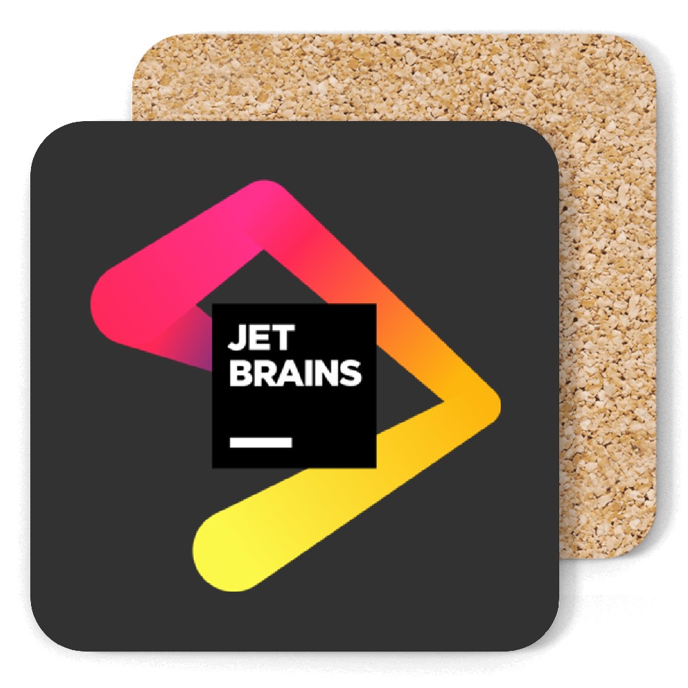 JetBrains Main Logo 2021 - Light Mode Edition Coasters