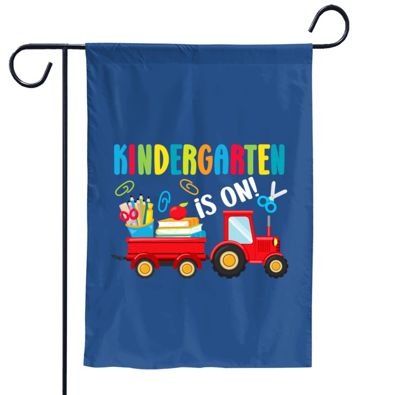 Tractor Driving Kindergarten Is On Farm Tractor Back To School Kids ...