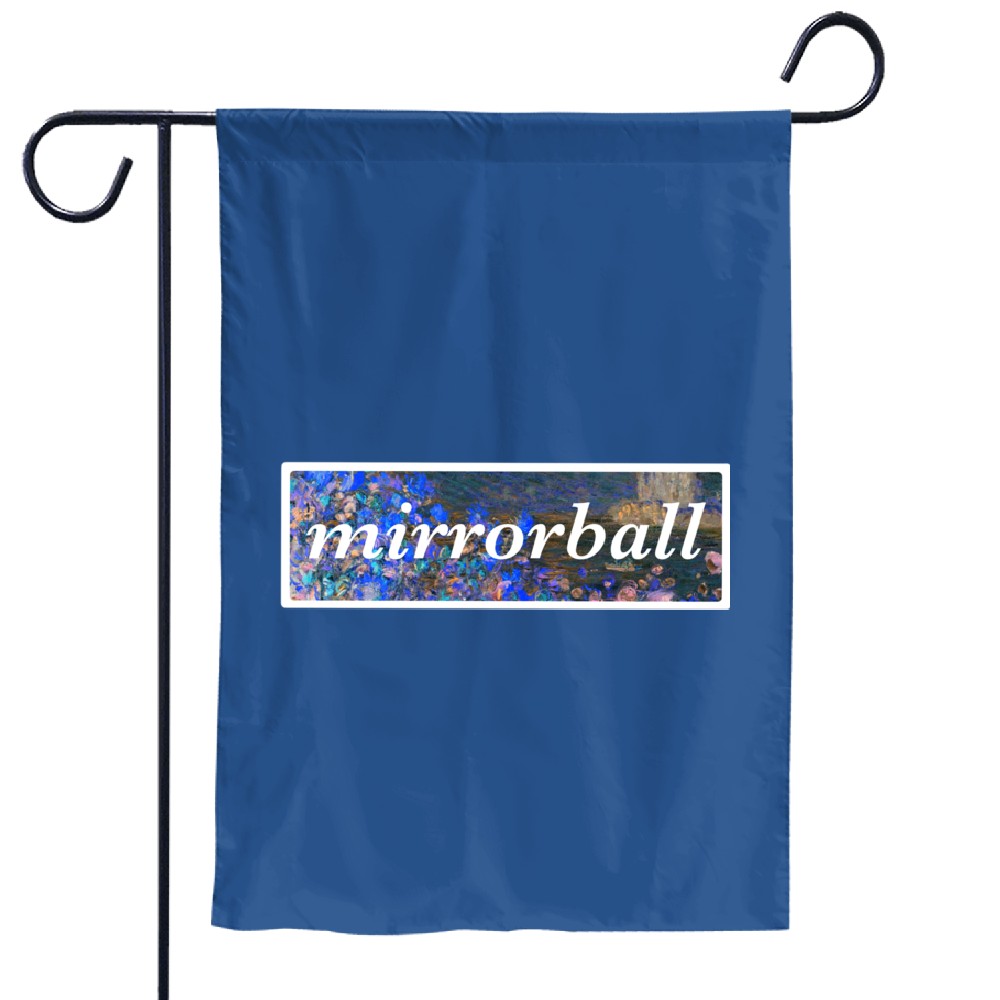 Taylor Swif Mirrorball Monet Garden Flags