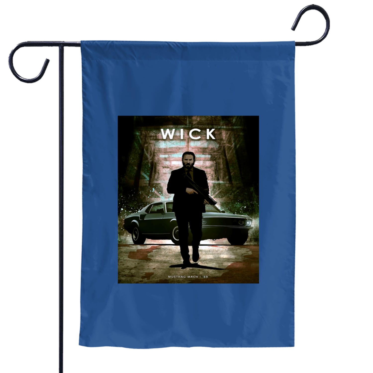 John Wick Garden Flags