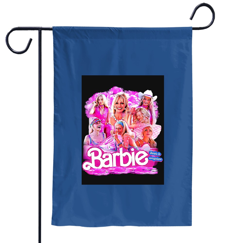 Oppenheimer Barbie Movie Garden Flags