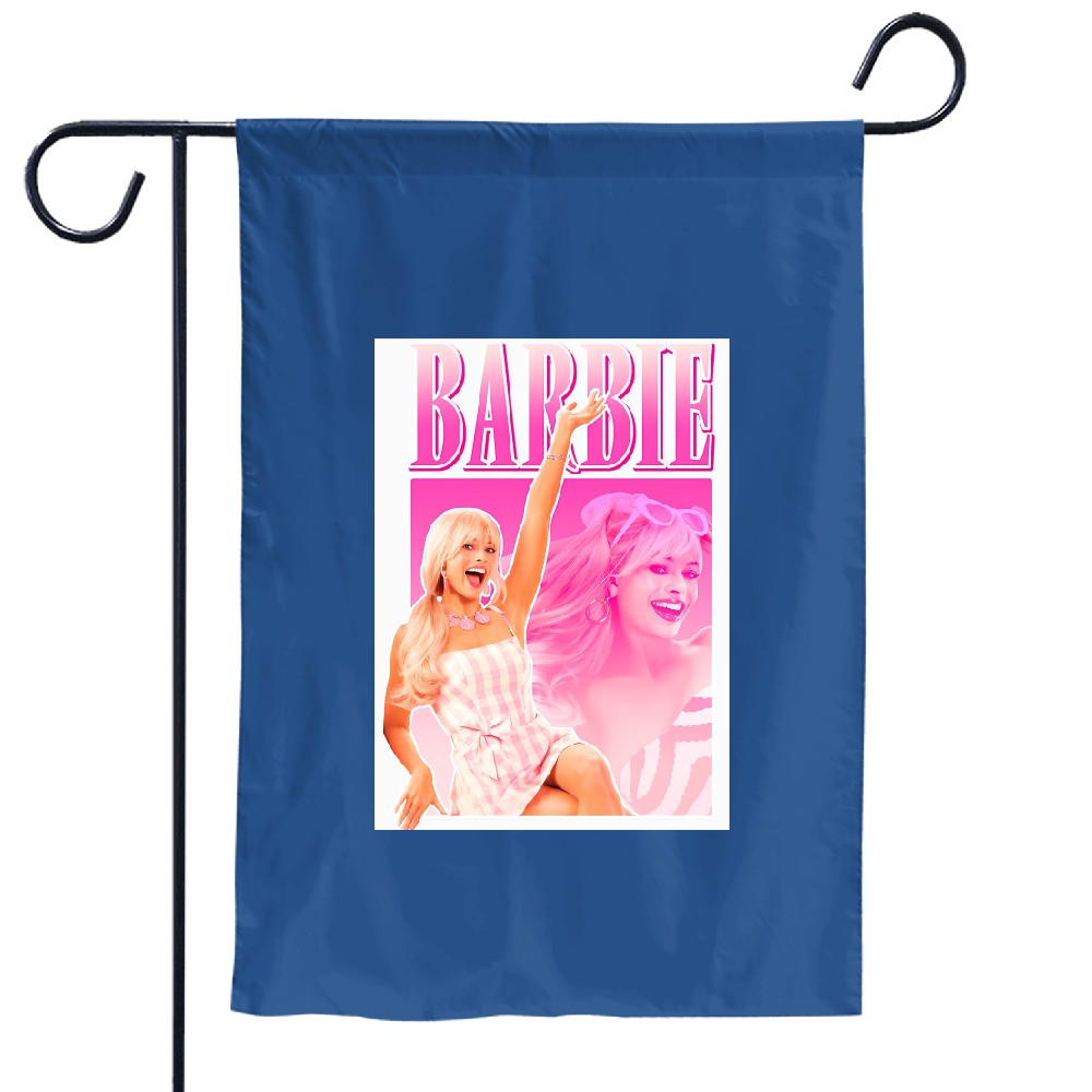 Oppenheimer Barbie Movie Garden Flags