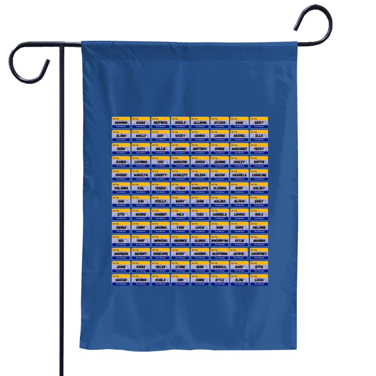 The Many Names Of Amy Garden Flags