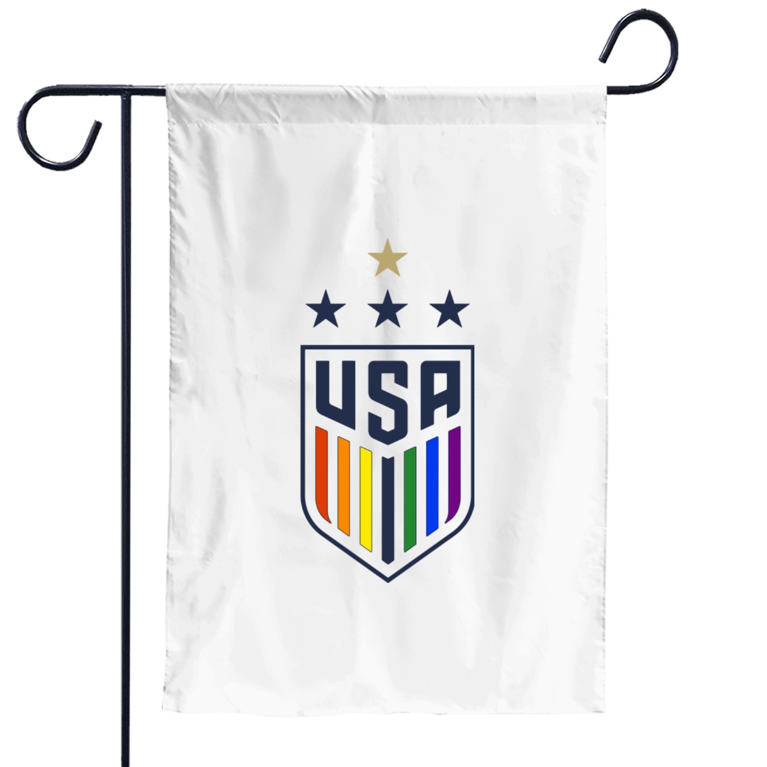 USWNT One Nation One Team LGBTQ Garden Flags
