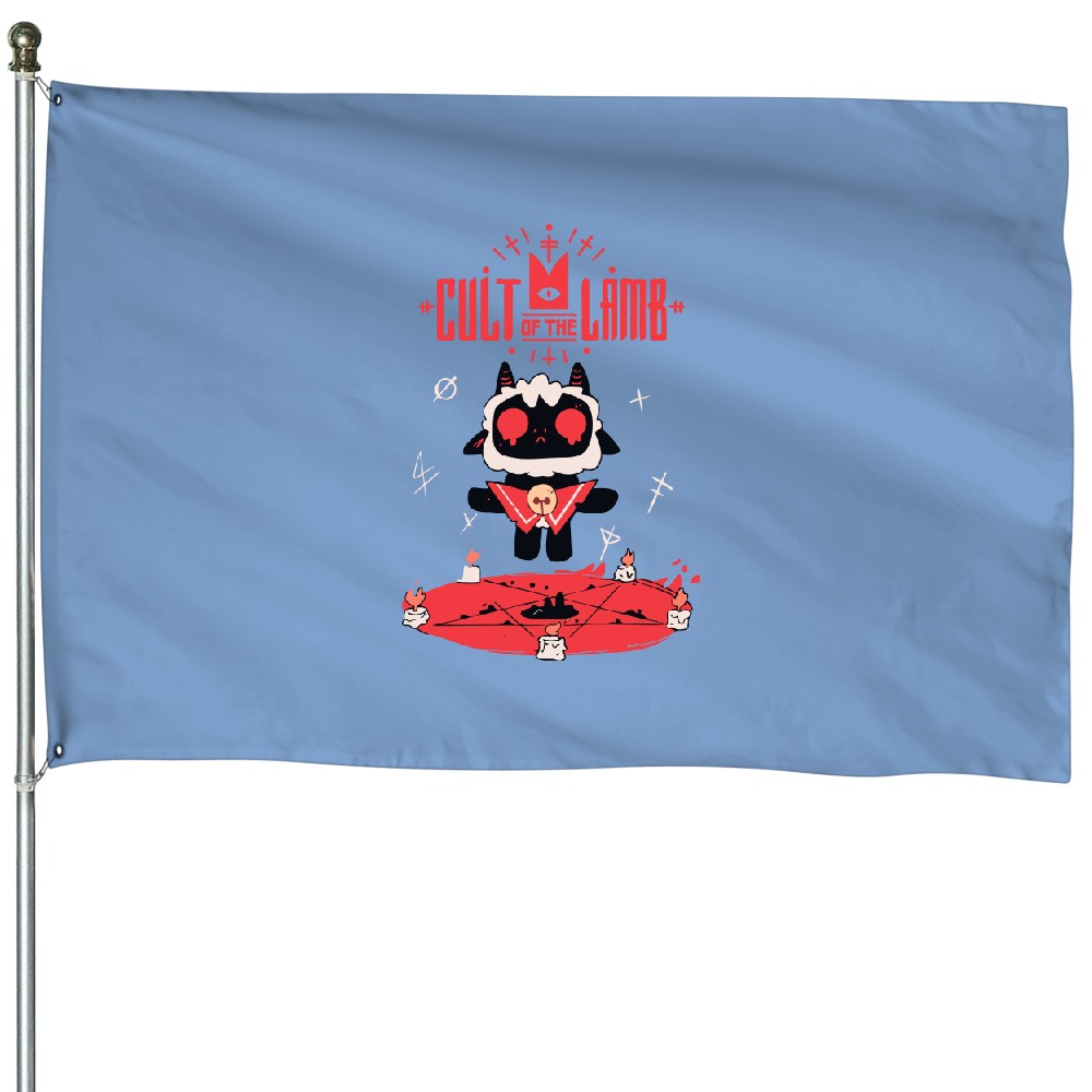 Cult Of The Lamb Merch House Flags