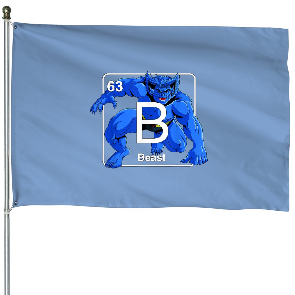 Marvel X-Men Beast Element House Flags