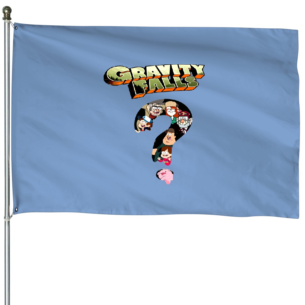 Gravity Falls House Flags