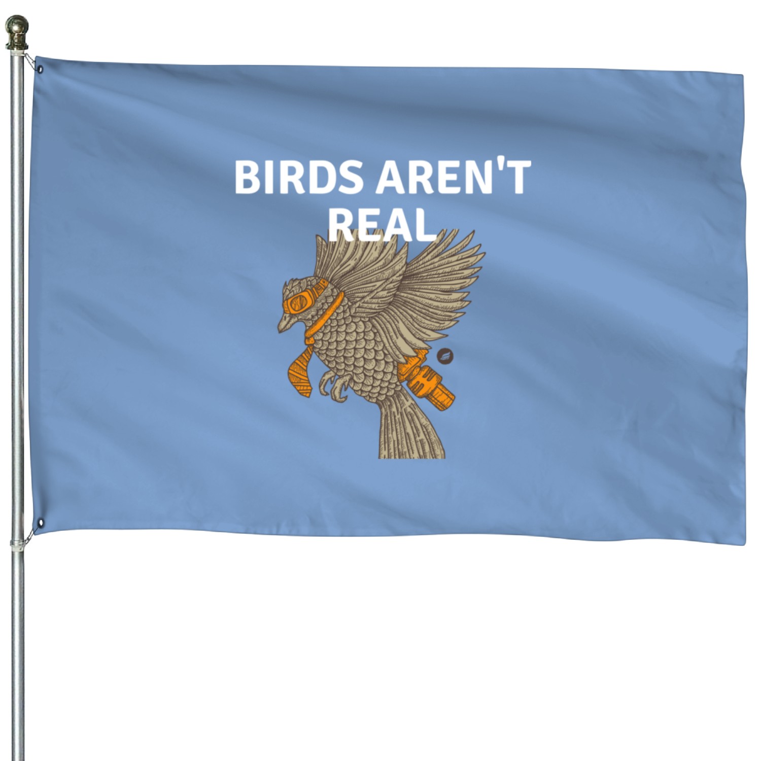 Birds Aren_t Real House Flags