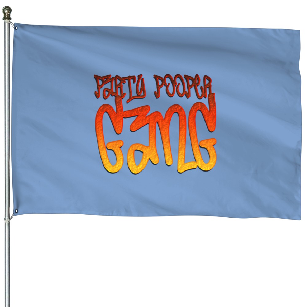 Party Pooper Gang - Invisible Illness34 House Flags