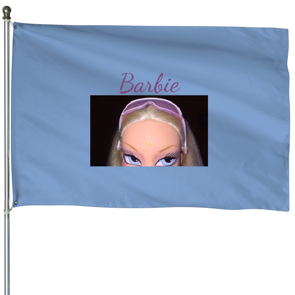 Barbie(8) House Flags