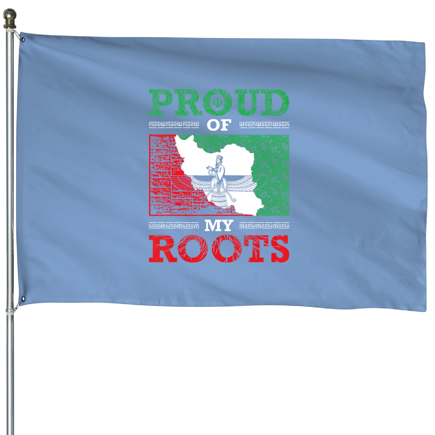 Iran Iranian Persian Irani Flag Iran Roots Farsi Irani Iran House Flags