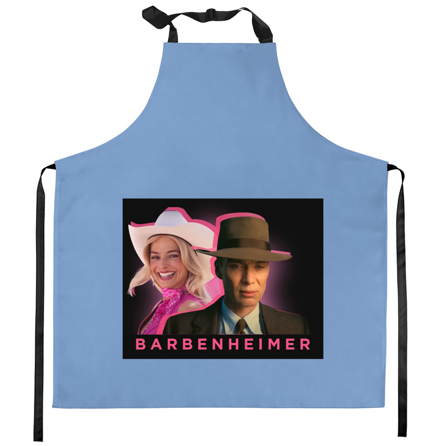 Oppenheimer Barbie Movie Kitchen Aprons