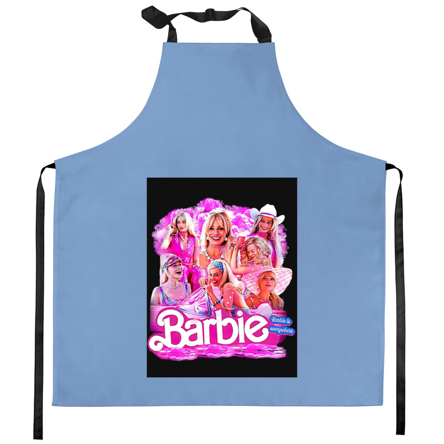 Oppenheimer Barbie Movie Kitchen Aprons