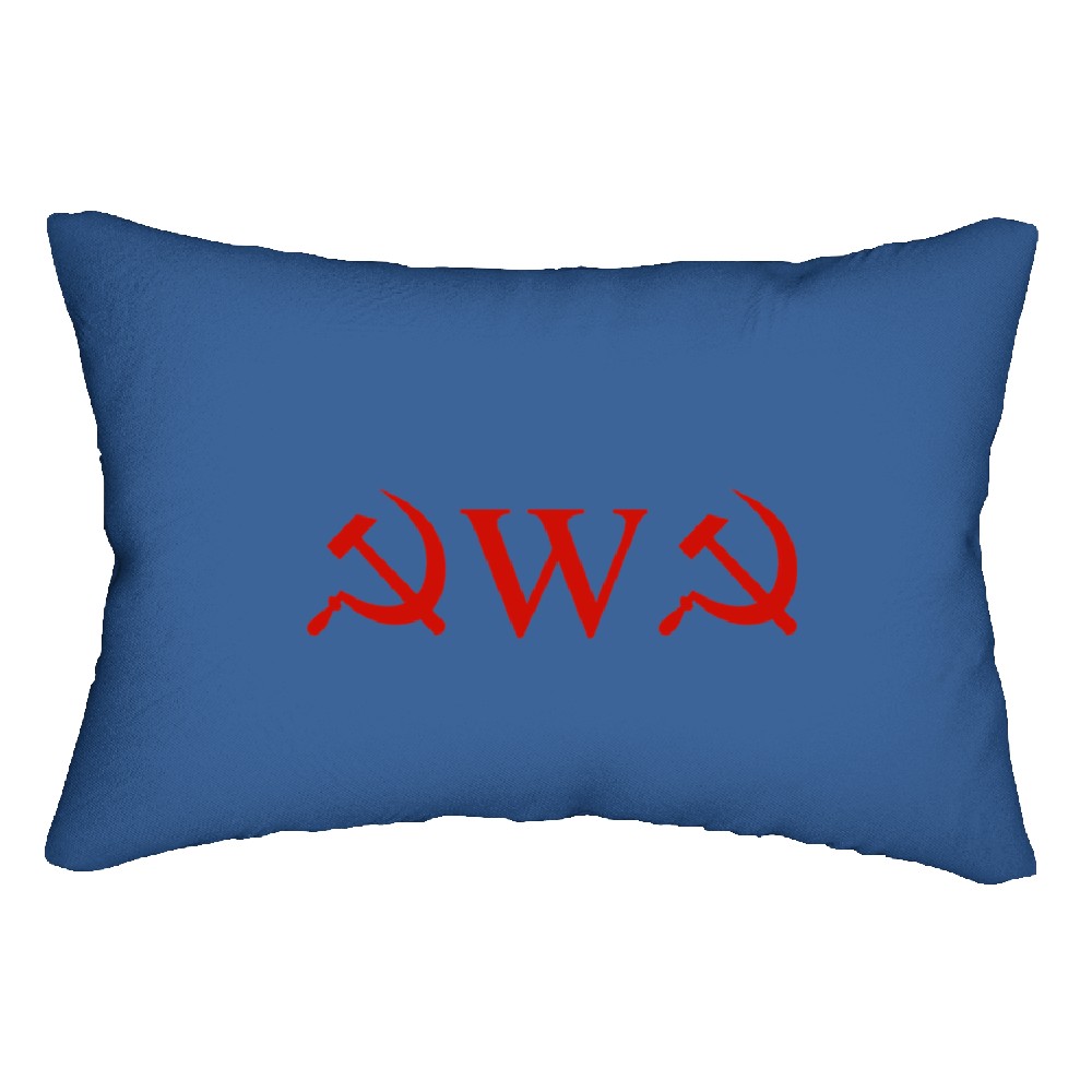 Communist Uwu Cute Face Emoji Lumbar Pillows