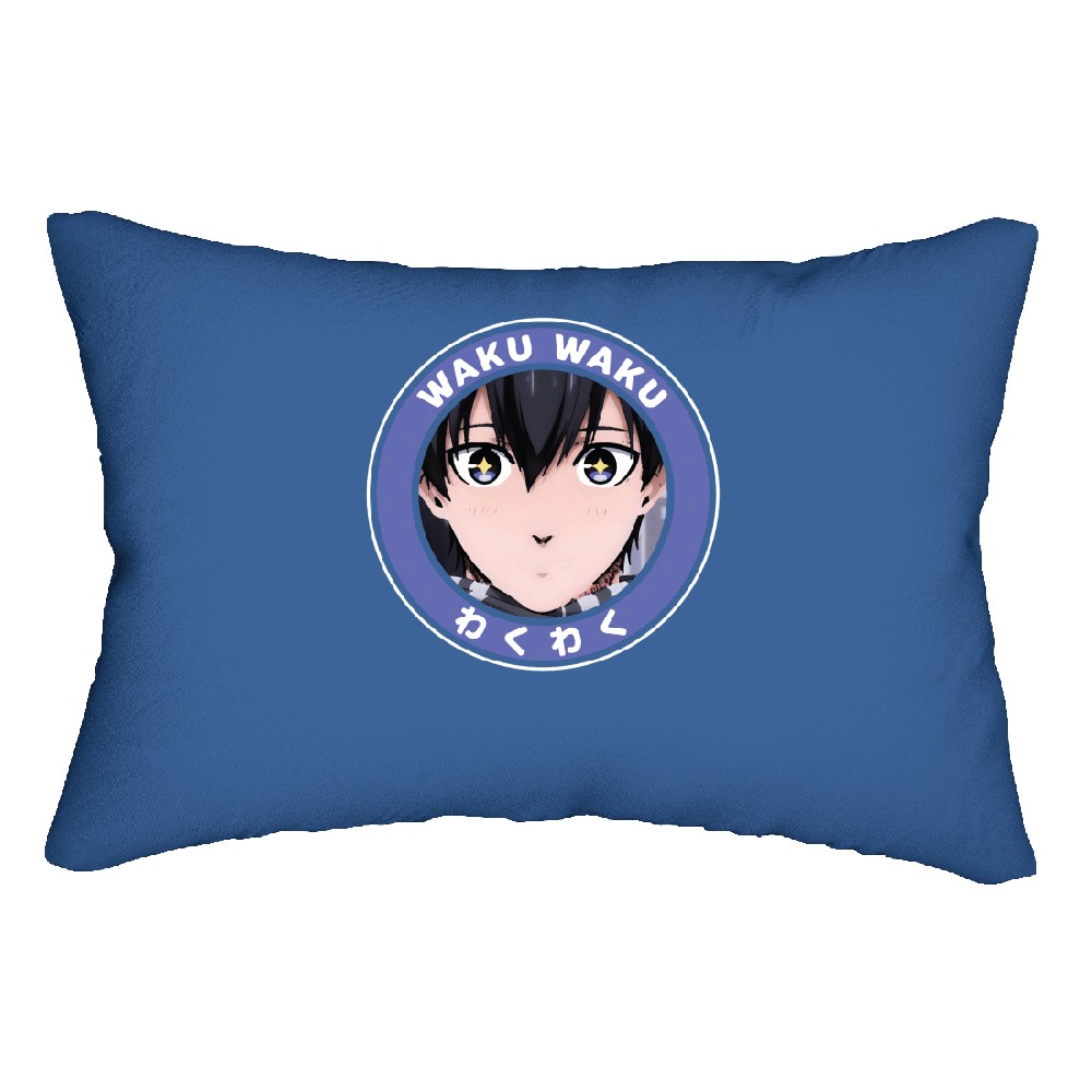 Blue Lock - Kawaii Yoichi Isagi Lumbar Pillows