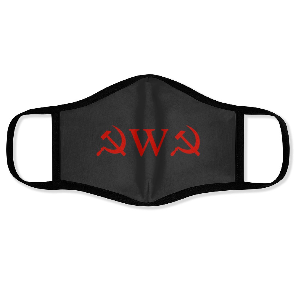 Communist Uwu Cute Face Emoji Face Masks