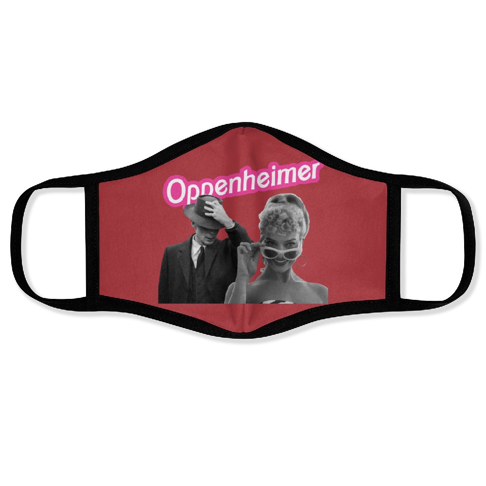 Barbenheimer - Oppenheimer Face Masks