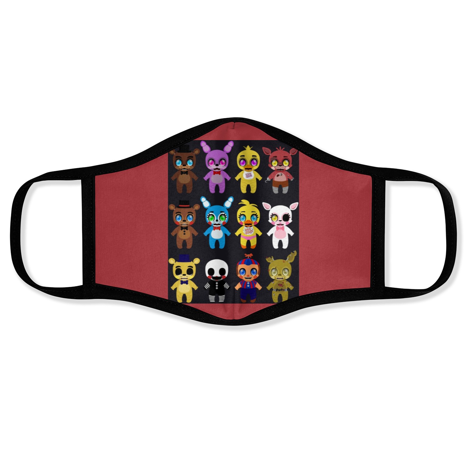 Five Nights At Freddys Chunkstars Face Masks