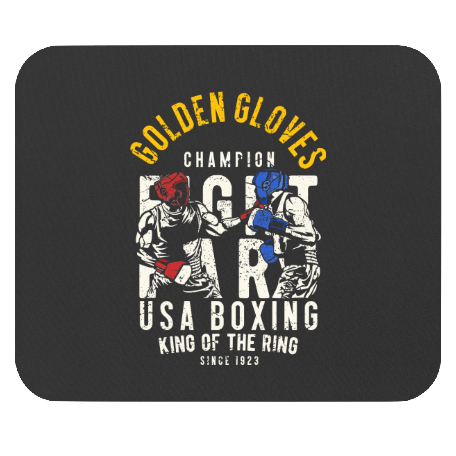 Golden Gloves Boxing Classic Mouse Pads