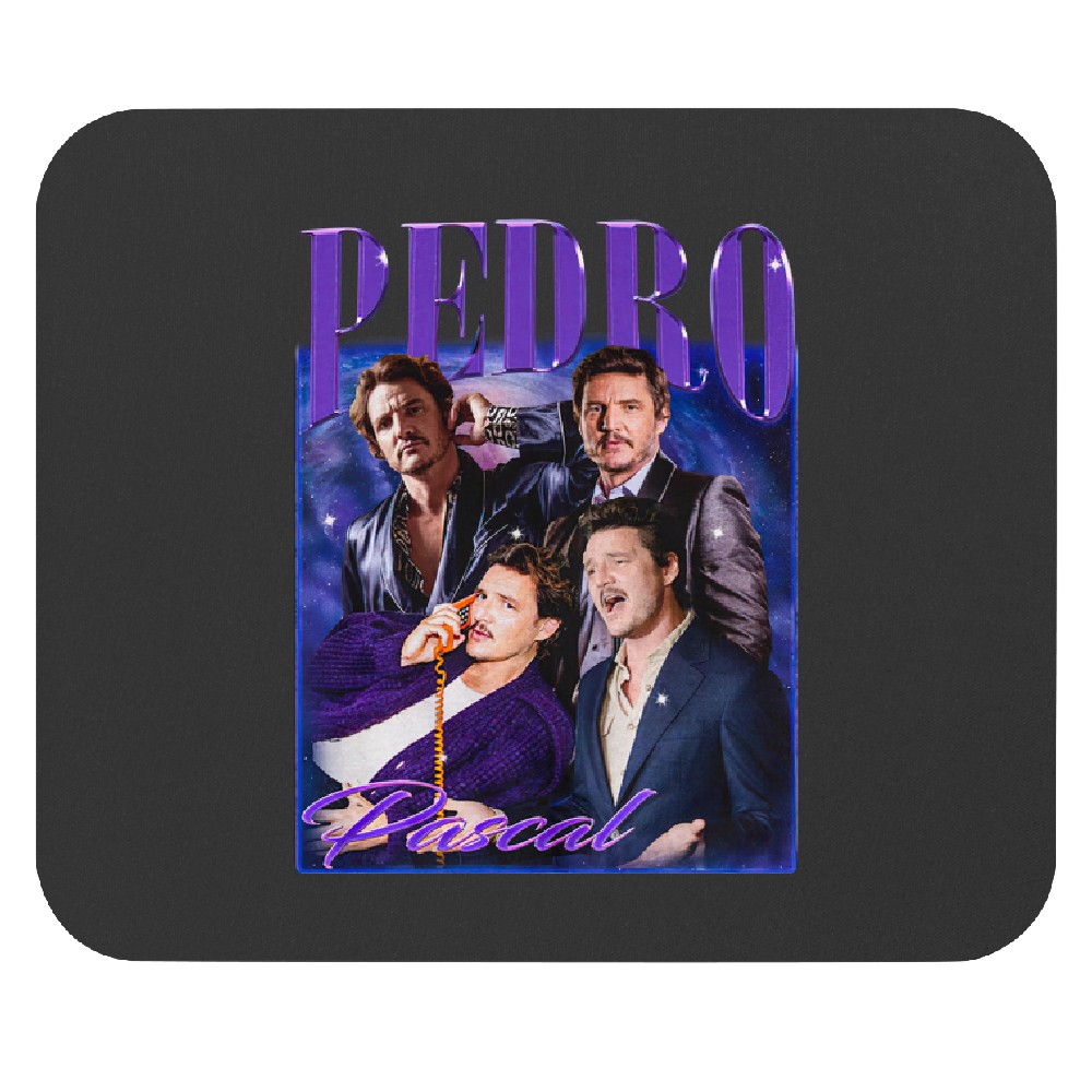 PEDRO PASCAL Mouse Pads, Actor Pedro Pascal Mouse Pads Retro 90s, Narco ...