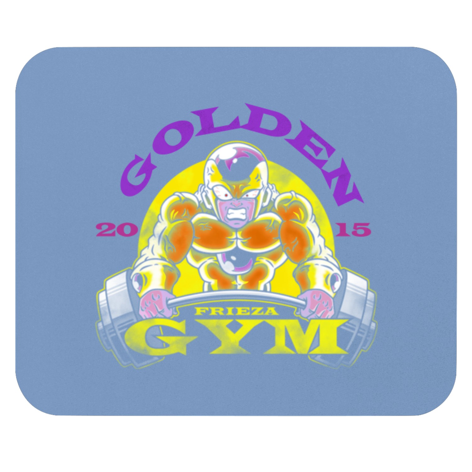 Golden Frieza Gym Mouse Pads