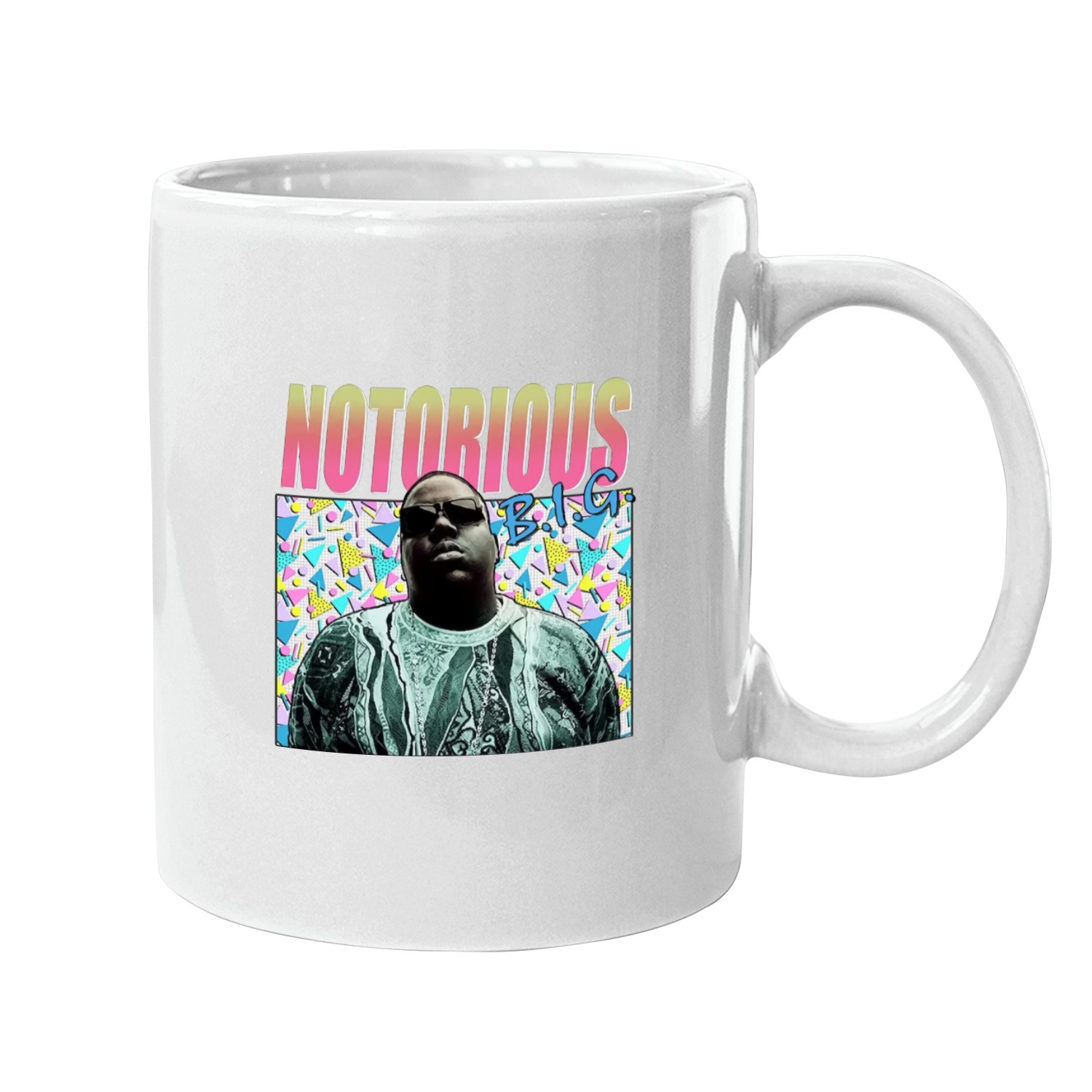 The Notorious B.I.G. Biggie Smalls 90s Tribute Design Mugs, Biggie ...