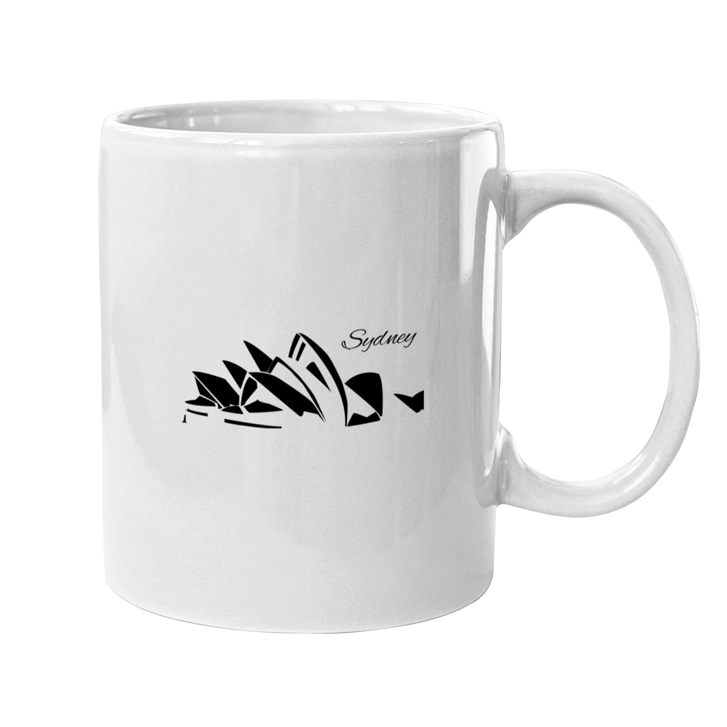 Sydney, Australia With The Sydney Opera House Mugs Designed & Sold By ...