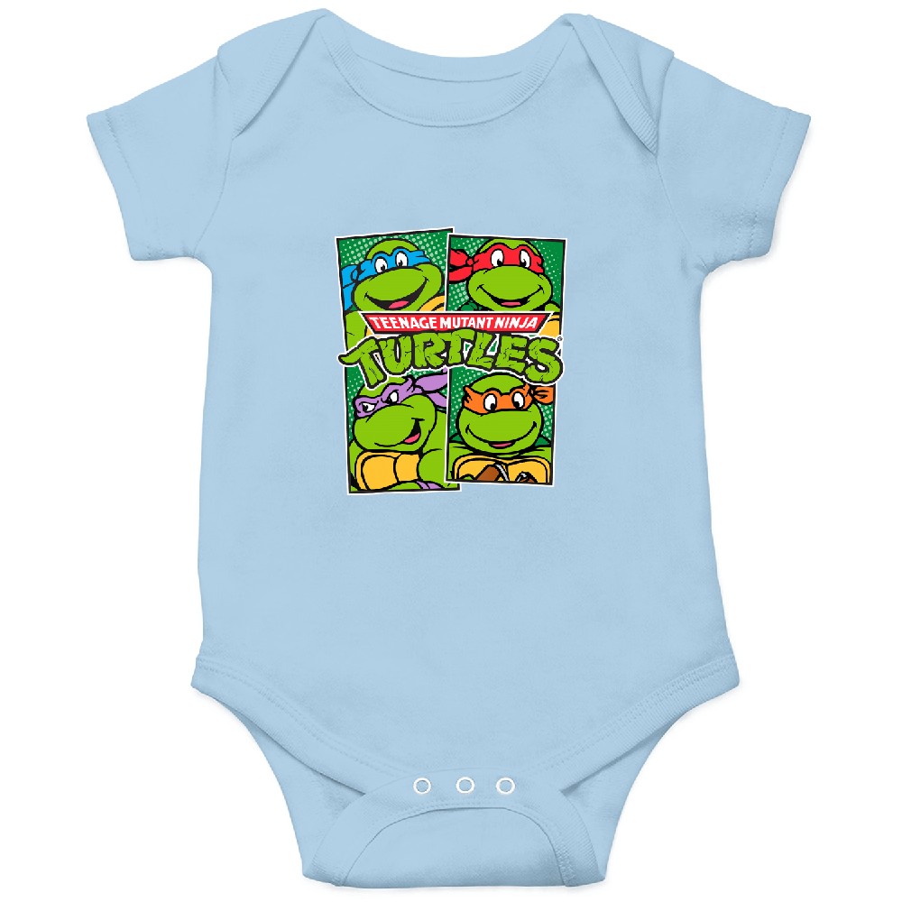 Teenage Mutant Ninja Turtles Paneled Characters Onesie