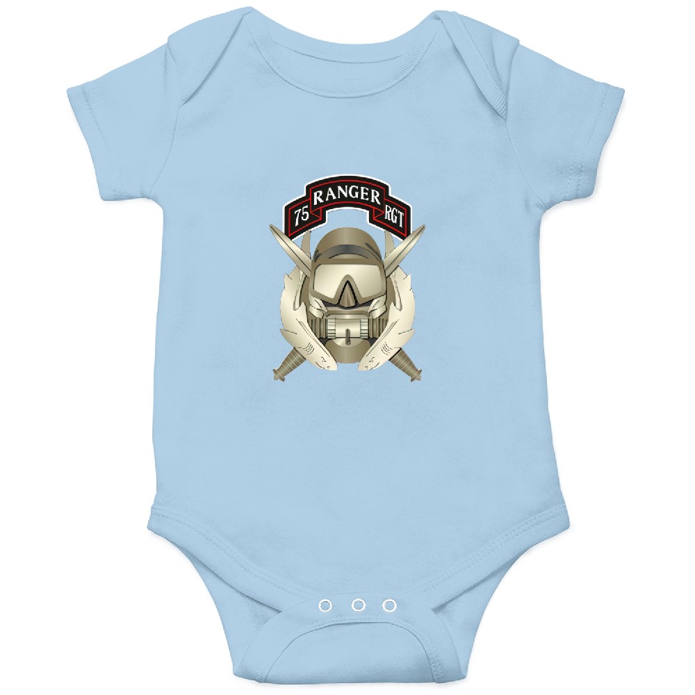 Basic Combat Diver No Txt W 75th Ranger Scroll - Diver - Onesies