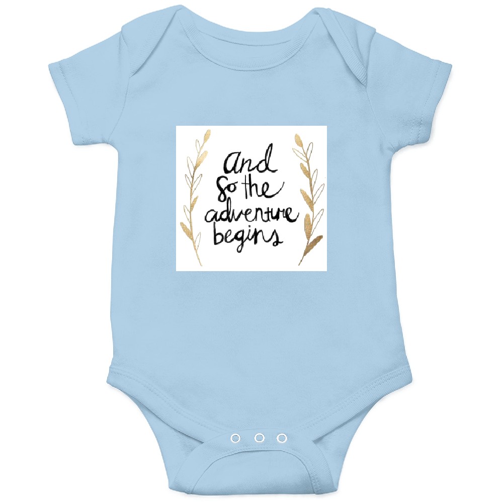 The Adventure Begins Onesie
