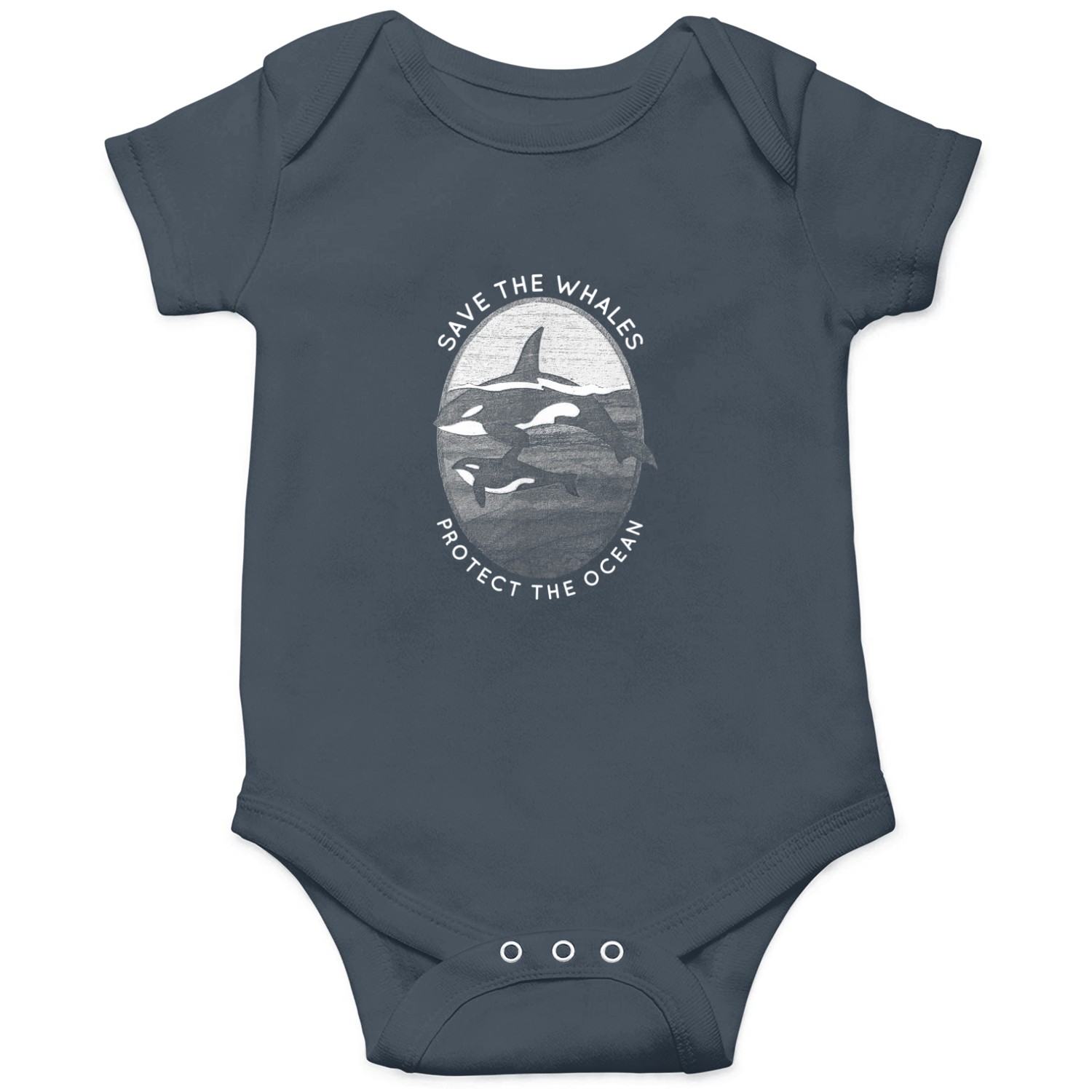 Save The Whales: Protect The Ocean Orca Killer Whales Onesie