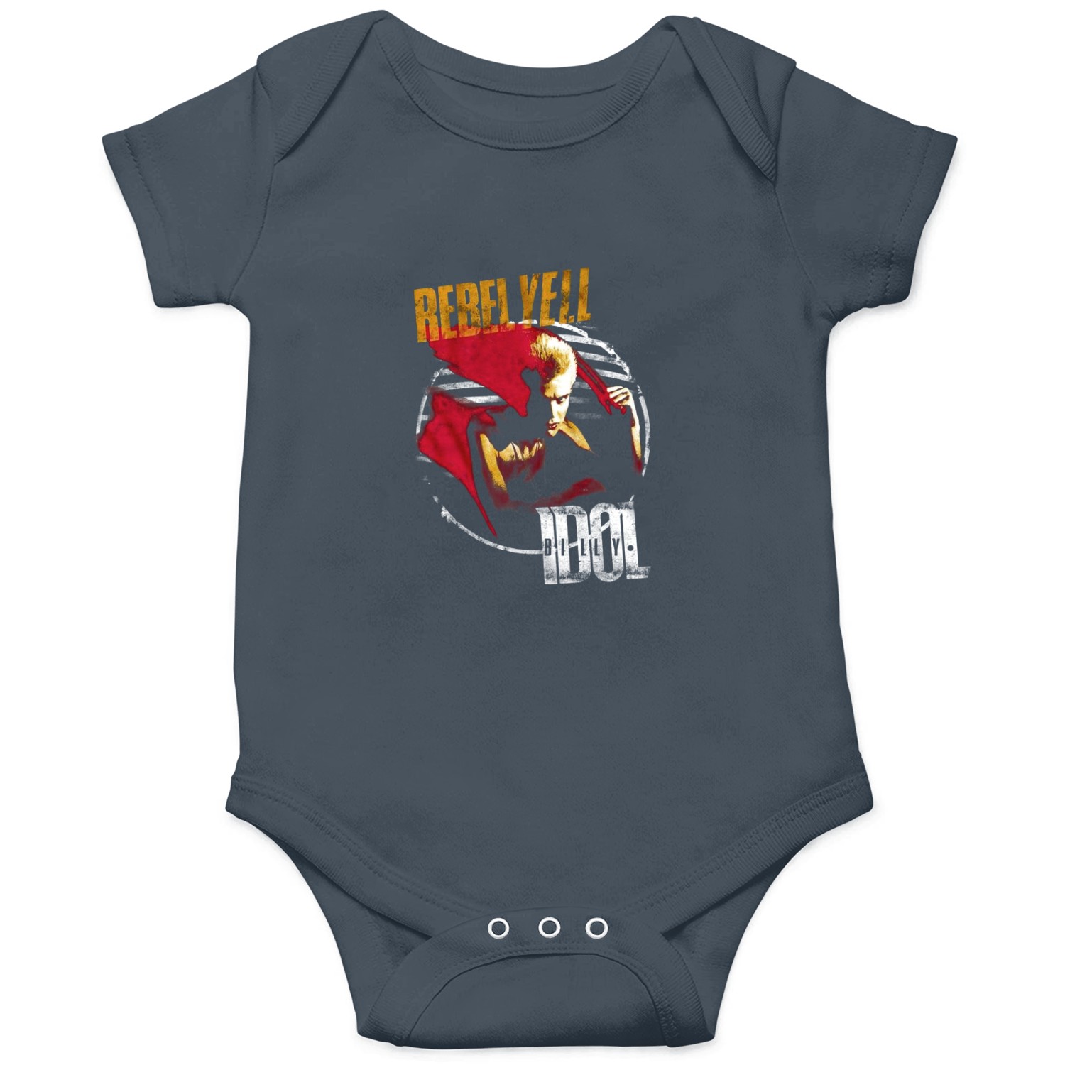 Billy Idol 80's Rebel Yell Punk Rock Singer Musician MTV Onesie