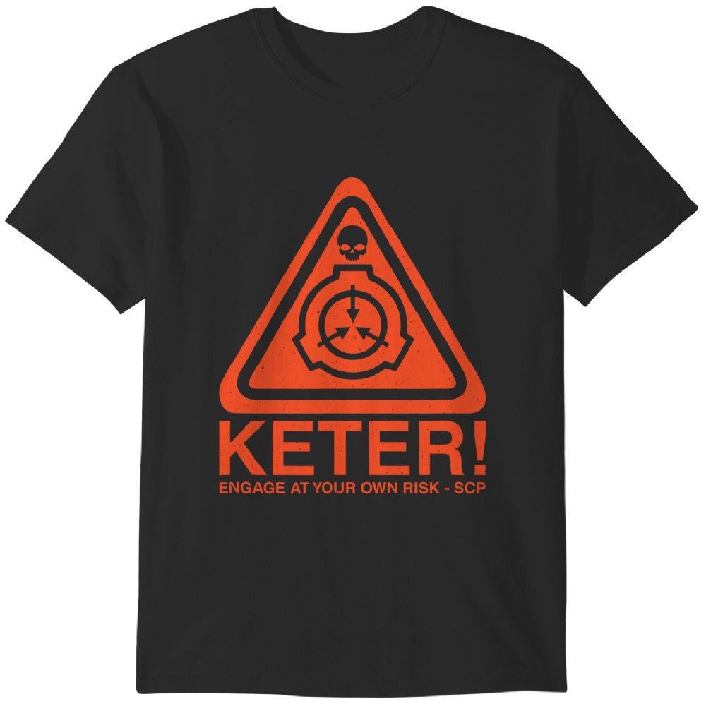 Keter-Klassifizierung SCP Foundation Secor Container T-Shirt Schützen