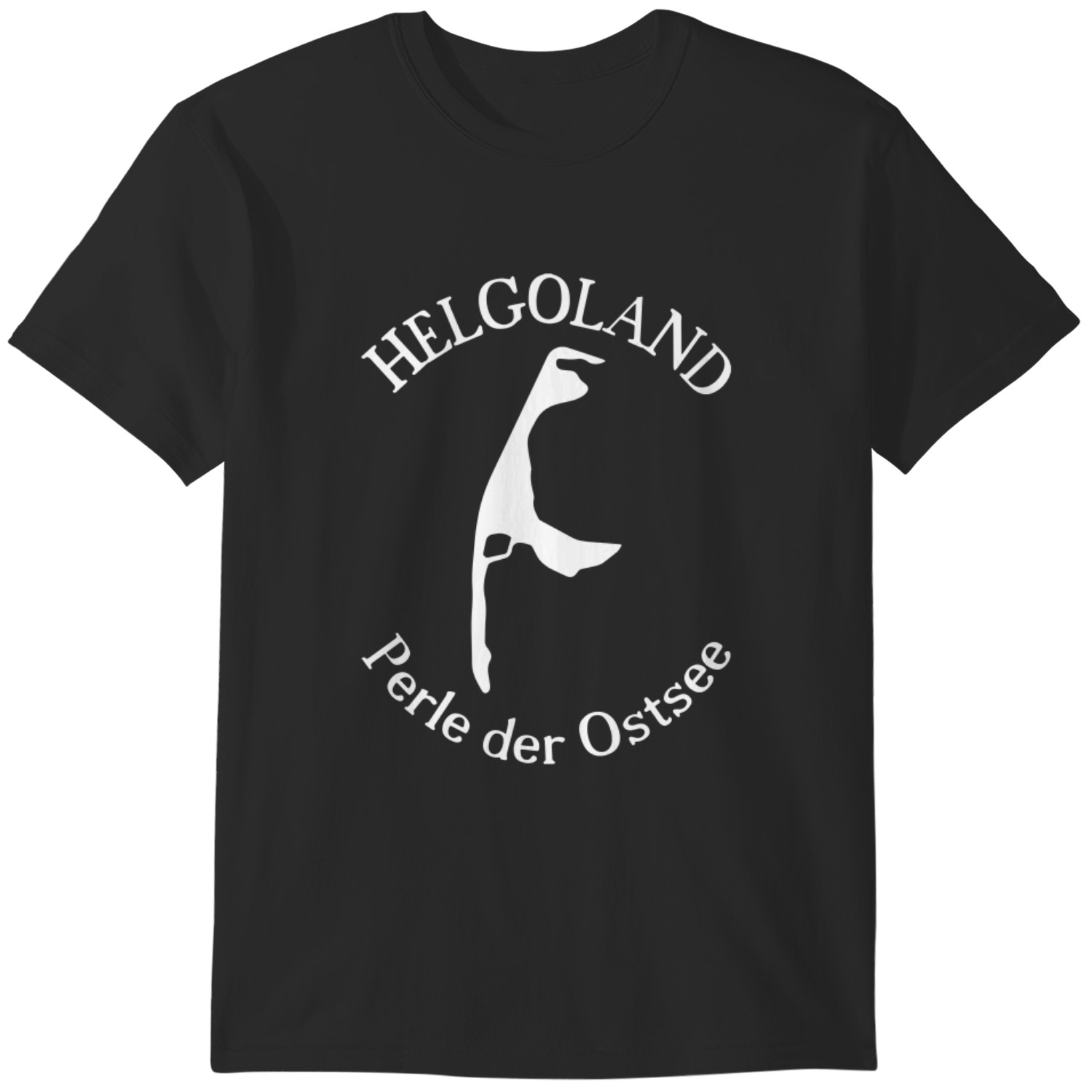 Helgoland Oder Sylt - Perle Der Ostsee T-shirt Entworfen Und Verkauft ...