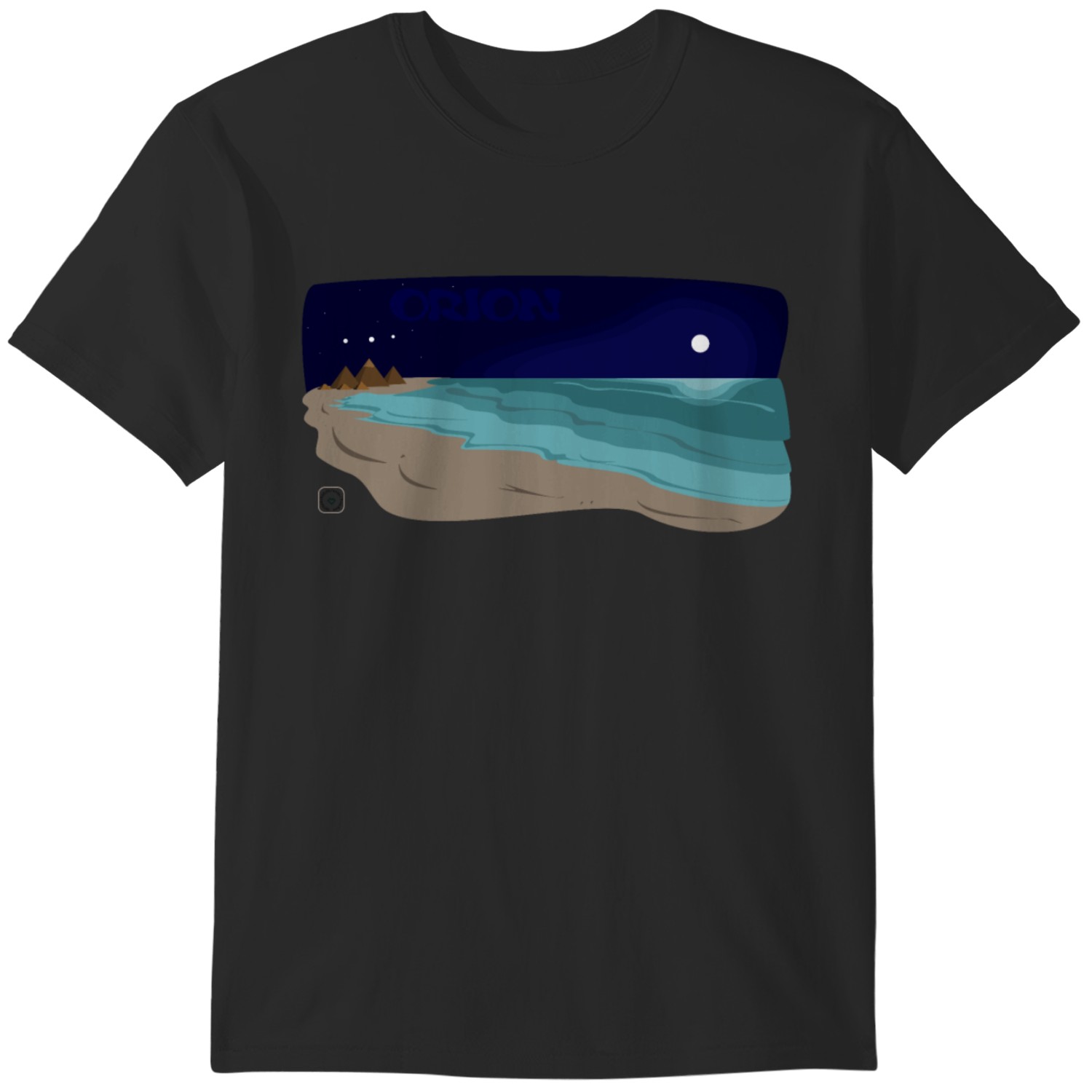 Strand Mit Pyramiden T-shirt
