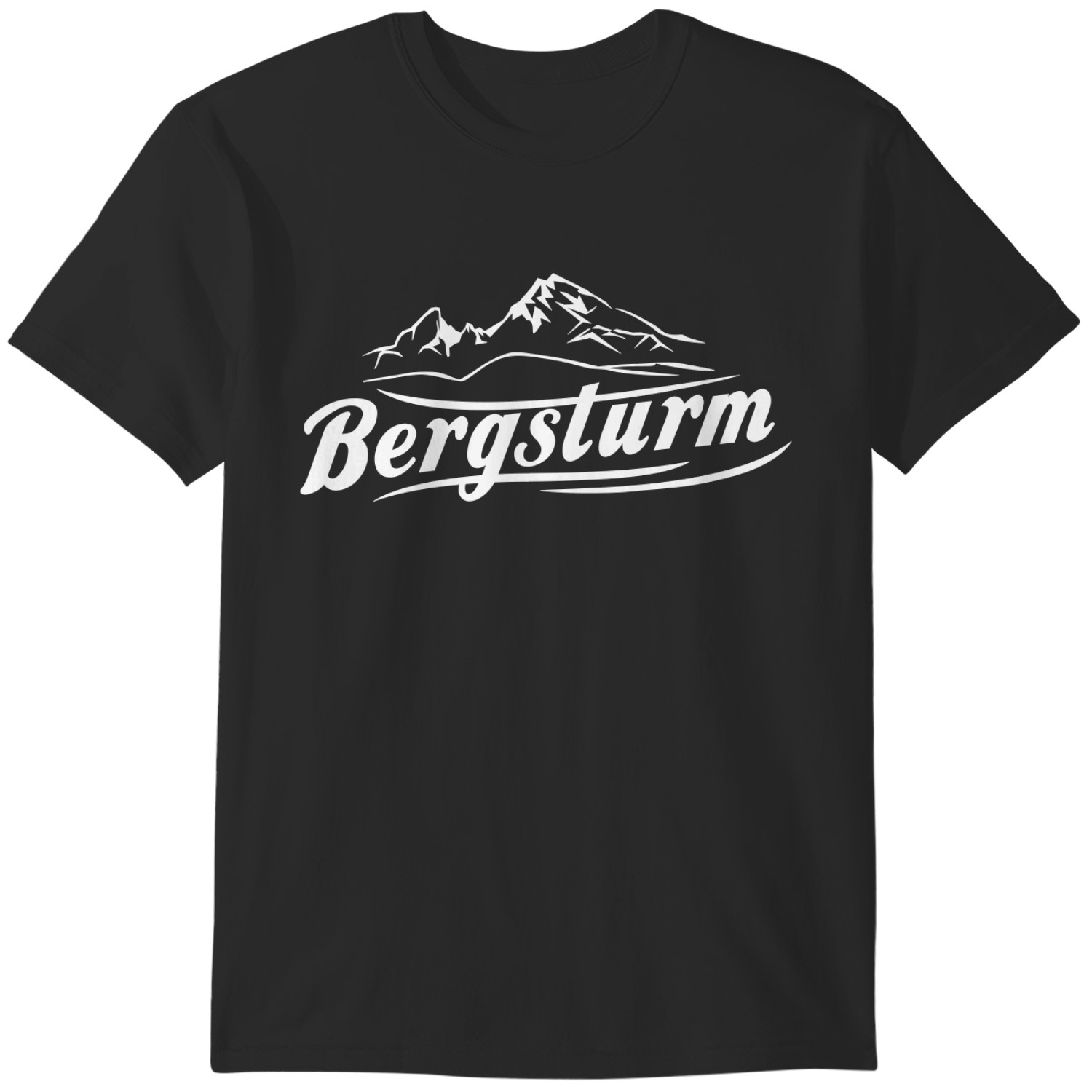 Das Orig. Logo Von Bergsturm Berchtesgaden T-shirt