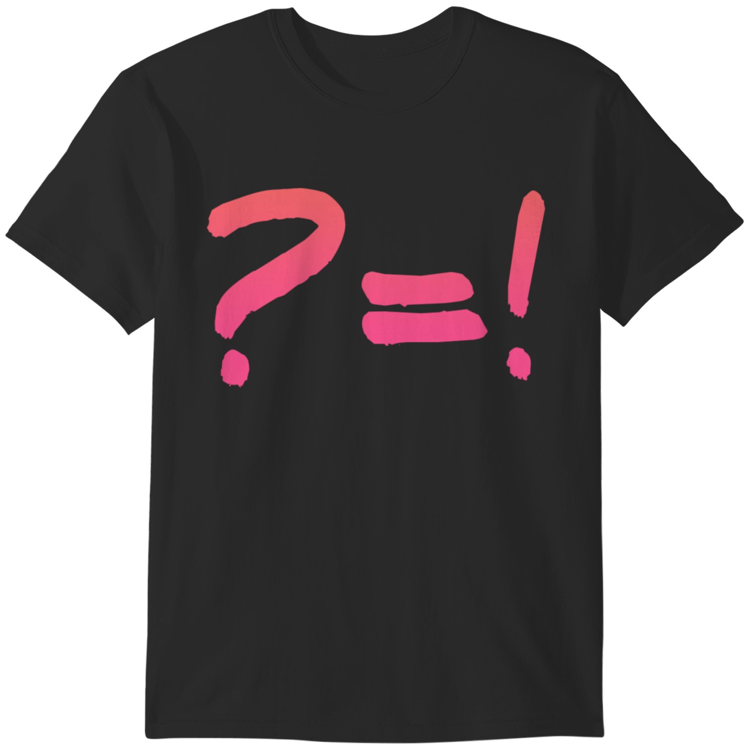Fragezeichen Gleich Ausrufezeichen ?=! T-shirt Entworfen Und Verkauft ...