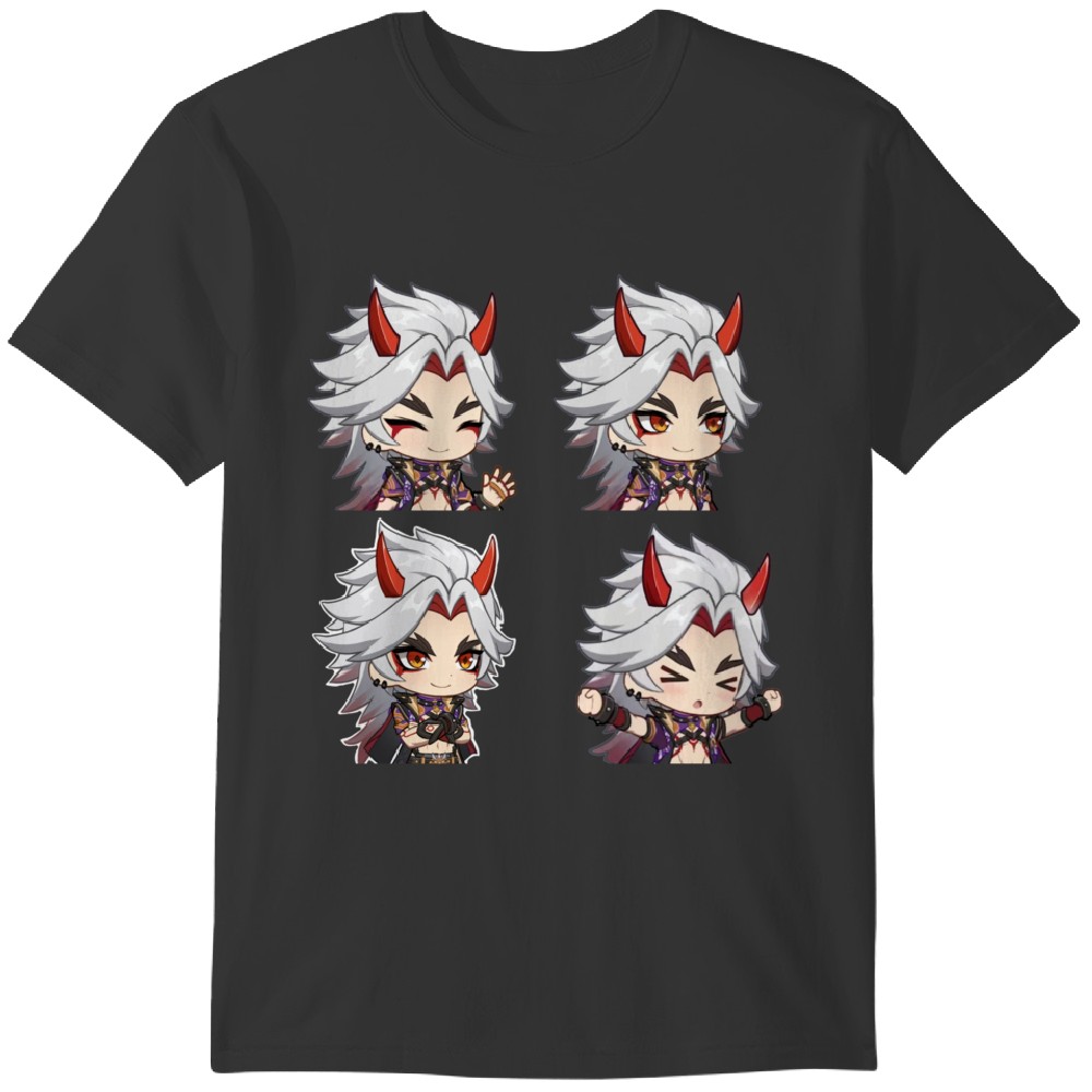 Arataki Itto - Genshin Impact - Chibi Pack T-Shirts