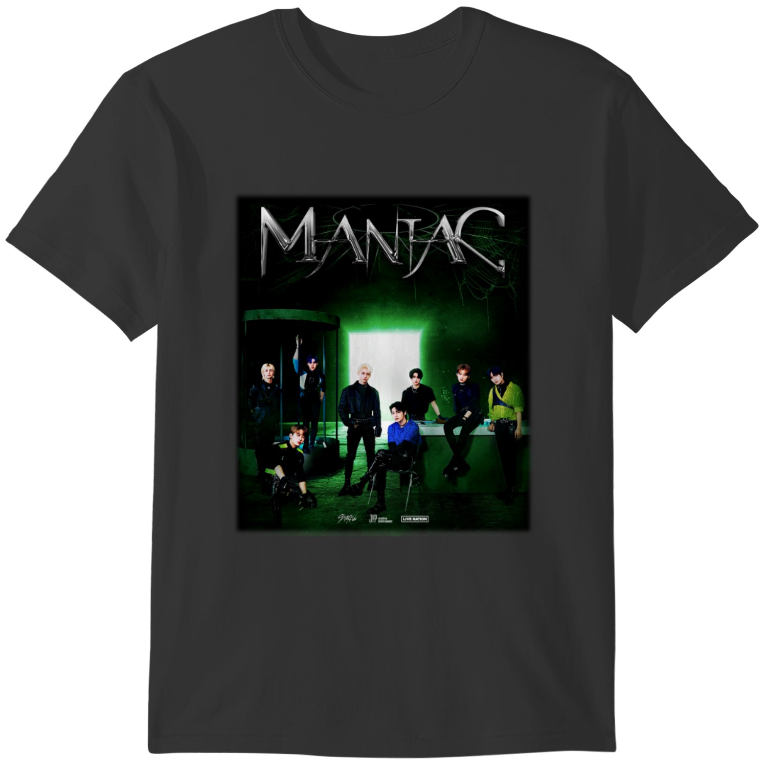 Stray Kids 2nd World Tour MANIAC 2022 Double Sided Shirt - MANIAC 2022 ...